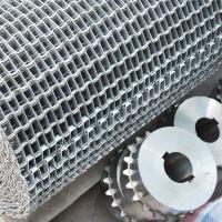 China Honeycomb Metal Conveyor Belts , Stainless Steel Flat Wire Conveyor Belt for sale