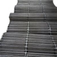 China Flat Surface Metal Conveyor Belts , Eye Link Conveyor Belt For Dehydration for sale