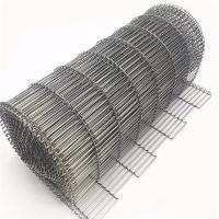 China Chocolate Metal Conveyor Belts , Ladder Flat Flex Wire Belt for sale