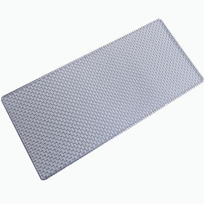China 304 316 Stainless Steel Crimped Wire Mesh Tray , Mesh Cable Tray for sale