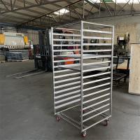 China Zinc Plating Drying Rack Trolley Nickel Plating Bakery Racking Trolley for sale