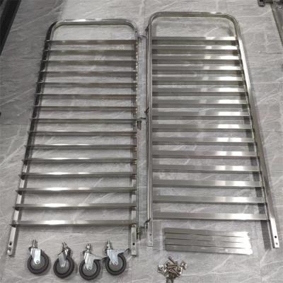 China Standard Size Bakery Trolley With Trays Stainless Steel 201 304, for sale