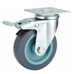 China 02-Grey PVC/Rubber caster for sale