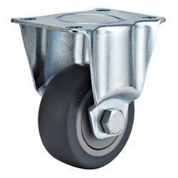 China 04-Medium duty caster Rigid TPR medium duty casters for sale