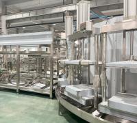 China Durable Tofu Processing Machinery with 400KG Capacity and Automatic Discal Presser for sale
