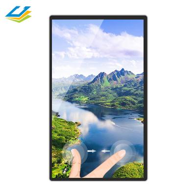 China Indoor 60 Inch Screen Kiosk Programmable Advertising Remote Control Player Android Display With Conference System for sale