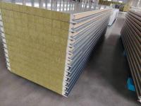 China Polyrethane Rockwool Sandwich Insulation Panel Seamless And Seam Connection for sale