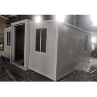 China Luxury Modern Style Foldable Expandable Container House With Fiber Cement Board Floor for sale