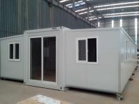China Portable Expandable Container House 20ft Home With PVC Board Floor for sale