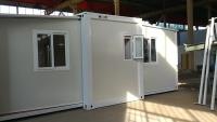 China Portable Expandable Container House 20ft Home With PVC Board Floor for sale