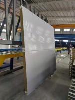 China Noise Reduction Rock Wool Sandwich Insulation Panel For Steel Thickness 0.4 - 0.8mm for sale