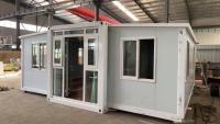 China 40ft 20ft Sandwich Panel Expandable Container House For 5 Bedroom Luxury for sale