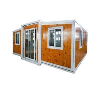 China Luxury Mobile Expandable Container House Fireproof Portable Living Container House for sale