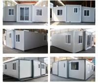 China Foldable Expandable Container House 20ft 40ft Prefabricated Modular Homes For Warehouse for sale