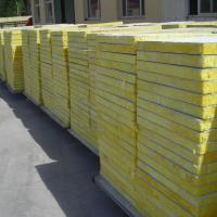 China PPGI Rock Wool Sandwich Insulation Panel Fire Retardant For Cold Room for sale