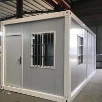 China Custom Mobile Living Container House Ready Made 40Ft Container Site Office for sale