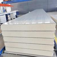 China Fireproof Insulated Sandwich PU Roof Panel With B1 Grade And 0.4-0.8mm Steel Thicknes for sale