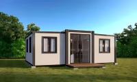 China Sandwich Panel Portable Prefab Container House Workshop Shipping Container House for sale