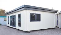China Sandwich Panel Portable Prefab Container House Workshop Shipping Container House for sale