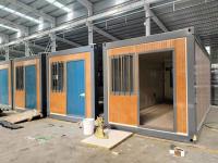 China Prefabricated Mobile Living Container House Easy Folding 5800*2400*2890mm for sale