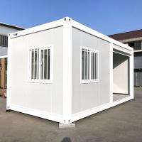 China 20ft Foldable Office Prefabricated Container House Easy Folding With Sandwich Panel for sale