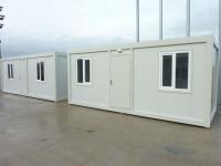 China 20ft Foldable Office Prefabricated Container House Easy Folding With Sandwich Panel for sale