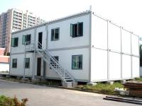 China Easy Assembly No Welding Prefab Fold Out Container Homes For Office Buildings for sale