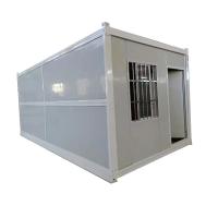 China Folding 40ft Living Container House Prefab Foldable Container Homes for sale