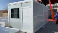 China Folding 40ft Living Container House Prefab Foldable Container Homes for sale