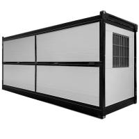 China Warehouse Steel Folding Container House Fireproof With Q235 / Q345 Light Steel Frame for sale