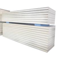 China Polyurethane Insulation Sandwich Panel Corrosion Resistance Smooth Surface Finish for sale