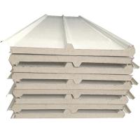 China White Fire Rating B1 PU Roof Panel 1000mm Width For Superior Roofing Solutions for sale
