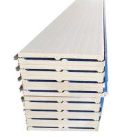 China Grey PPGI Polyurethane PPGI Easy and Fast Installation Sandwich Panel The Perfect Choice for Steel Structure Buildings for sale