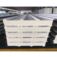 China Grey PPGI Polyurethane PPGI Easy and Fast Installation Sandwich Panel The Perfect Choice for Steel Structure Buildings for sale