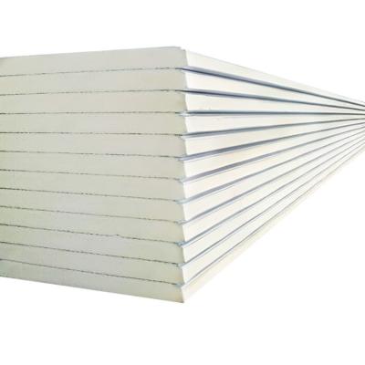 China Fireproof B1 Grade PU Polyurethane Core Roof Insulation Sip Panels for Construction for sale