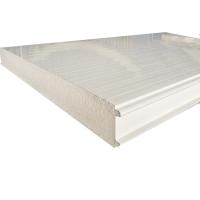 China 950mm Width PPGI Polyurethane Sandwich Panels for Roof Insulation Warehouse Storage for sale