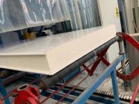 China 950mm Width PPGI Polyurethane Sandwich Panels for Roof Insulation Warehouse Storage for sale