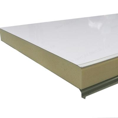 China 0.4-0.8mm Steel Thickness Roofing Panel with Moisture-Resistant PU Polyurethane Core for sale