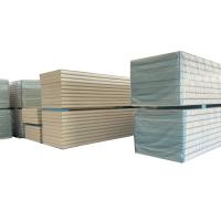 China Customized  White high dentisy Insulation and Construction Made Easy with PU Sandwich Panel and Durable for sale