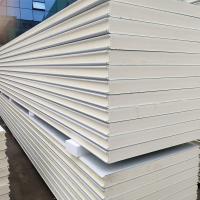China Customized  White high dentisy Insulation and Construction Made Easy with PU Sandwich Panel and Durable for sale