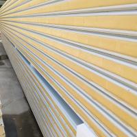 China Customized  White high dentisy Insulation and Construction Made Easy with PU Sandwich Panel and Durable for sale