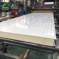 China 50mm PU Sandwich Panel Ideal Choice Durable Long-lasting Construction for sale