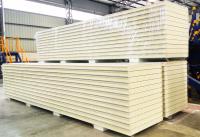 China Galvanized Steel Surface PU Polyurethane Sandwich Wall Panels for Building Insulation for sale