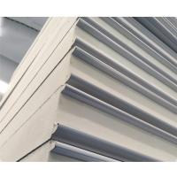 China Metal Panel PPGI Polyurethane Sandwich Panel Insulated Rock Wool Polyurethane Panel for sale