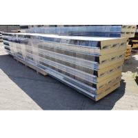 China Waterproof Polyurethane Sandwich Panel for PPGI Steel Warehouse Workshop Building for sale