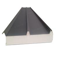 China Waterproof Polyurethane Sandwich Panel for PPGI Steel Warehouse Workshop Building for sale
