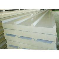 China White PIR PU PUR Insulated Sandwich Roof Panels For Warehouse 1130mm Width for sale