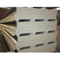 China White PIR PU PUR Insulated Sandwich Roof Panels For Warehouse 1130mm Width for sale