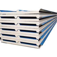 China White PIR PU PUR Insulated Sandwich Roof Panels For Warehouse 1130mm Width for sale