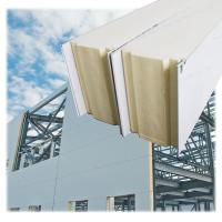 China 30mm PU Sandwich Panel For Contemporary Building House ISO9001 ISO14001 CE Certified for sale